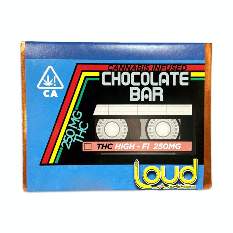 Loud Edibles Cannabis Infused THC Chocolate Bars Till Salu | Cannabis Butik